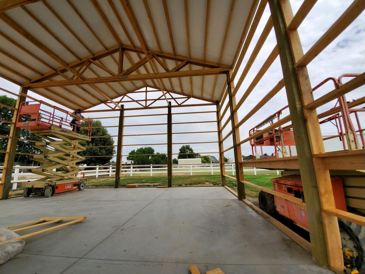 Pole Garages & Shops – Kralman Steel Structures, Inc.